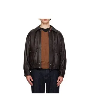DUNST Long-sleeve Leather Jacket