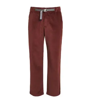 Sease Corduroy Belted Trousers - Brown