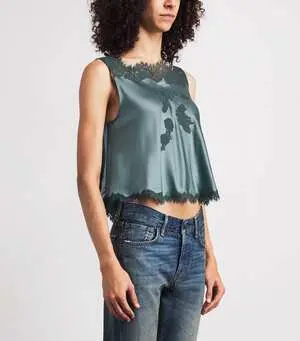 DÔEN Silk Valerina Top