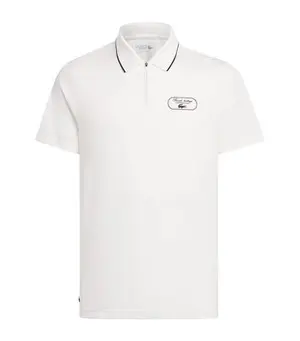 Lacoste Tennis Heritage Ultra-dry Zip-up Polo Shirt