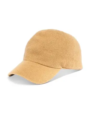 Guest In Residence The Wool & Cashmere Baseball Cap - Camel/butter