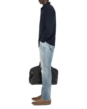 ALLSAINTS Ward Long Sleeve Shirt - Pitched Blue