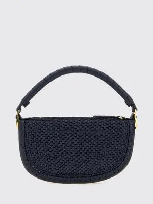 Chloé Marcie Mini Raffia Shoulder Bag