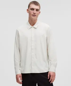 Lululemon Swift Twill Long-sleeve Shirt - Light Ivory
