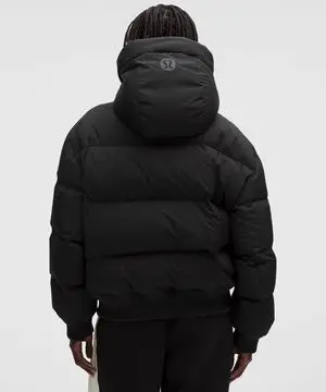Lululemon Wunder Puff Bomber Hoodie - Black