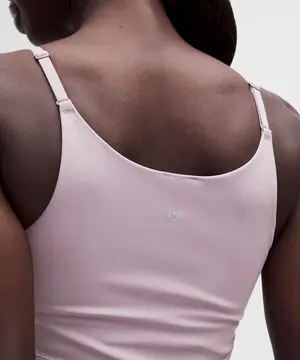 Lululemon Wunder Under Cropped Tank Top - Shallot