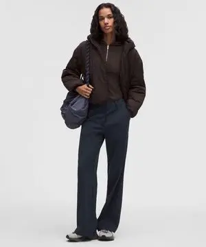 Lululemon Daydrift Mid-rise Stacked-leg Trouser - True Navy
