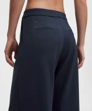 Lululemon Daydrift Mid-rise Cropped Wide-leg Trouser - True Navy