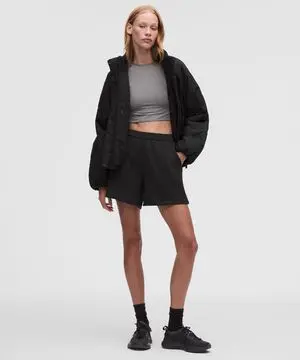 Lululemon Smooth Spacer High-rise Short 5" Black