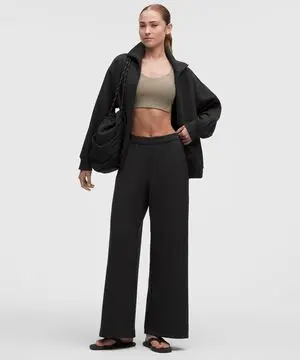 Cozy Oversized Wide-Leg Sweatpants