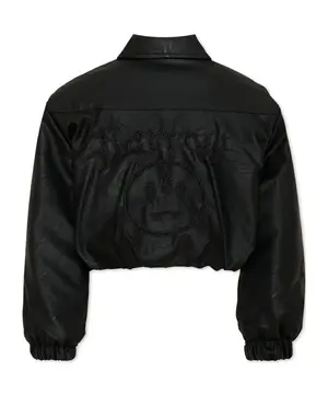 BARROW Logo-embroidered Cropped Jacket
