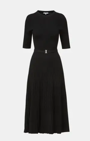 Veronica Beard Elthea Belted Midi-dress