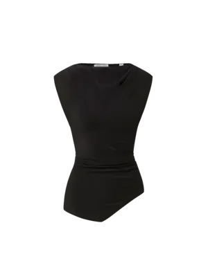Veronica Beard Yvonne Asymmetric Top - Black