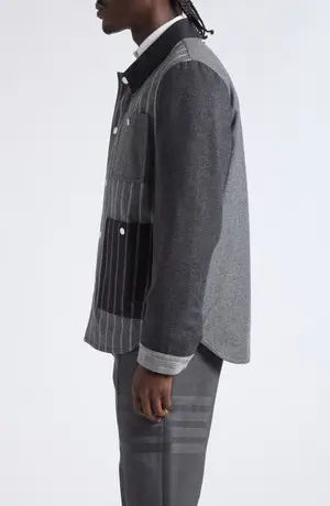 Thom Browne Funmix Utility Patch Pocket Jacket