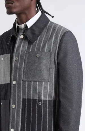 Thom Browne Funmix Utility Patch Pocket Jacket