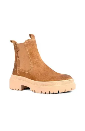 ROAN Indwelt Chelsea Boot - Tan Suede