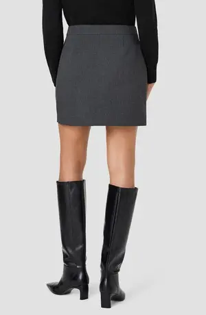 French Connection Tavi Crosshatch Miniskirt