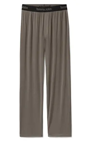 Tommy John Second Skin Luxe Ribbed Lounge Pants - Falcon