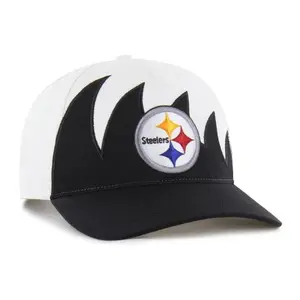 '47 Pittsburgh Steelers Jagged Hitch Adjustable Hat - White