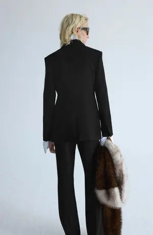 Mango Honey Structured Blazer