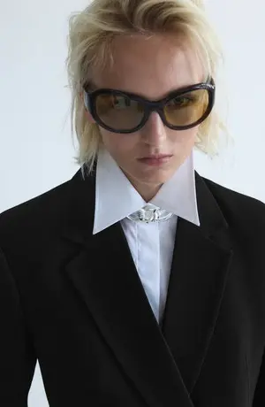 Mango Honey Structured Blazer