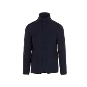 Herno High-neck Jacket - Blue