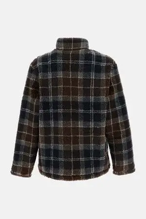 Barbour Pile In Tartan Con Zip