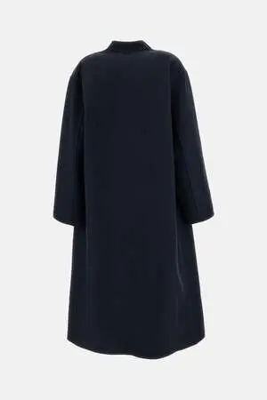 Dusan Long Cashmere Coat - Blu
