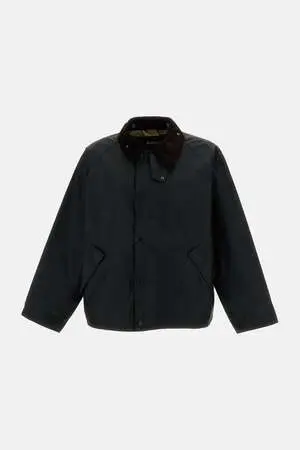 Barbour Giacca Cerata Os Transport - Verde