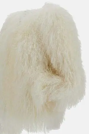 DESA 1972 Giacca Mongolia Sheepskin - Bianco