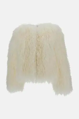 DESA 1972 Giacca Mongolia Sheepskin - White