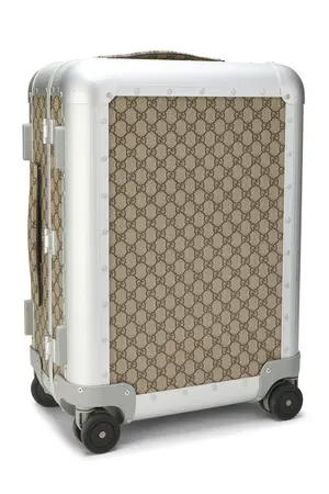 Gucci Gg Supreme Canvas Porter Cabin Plus Trolley