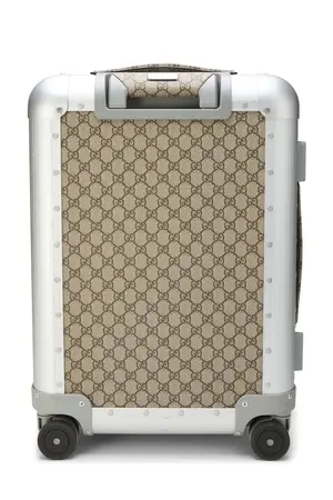 Gucci Gg Supreme Canvas Porter Cabin Plus Trolley