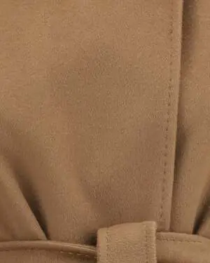 Max Mara Bcollag Coat In Virgin Wool - Beige