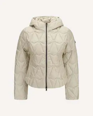 Moose Knuckles Lightweight Iceberg Quilted Down Jacket - Cream