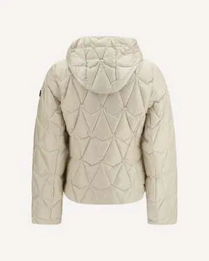 Moose Knuckles Lightweight Iceberg Quilted Down Jacket - Cream