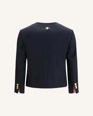 Thom Browne Hopsack Cardigan Jacket