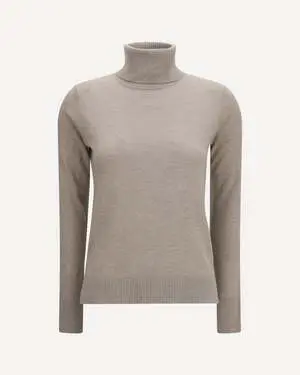 WEEKEND MAXMARA Allegra Wool Turtleneck Weater