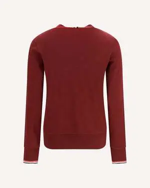 Thom Browne V-neck Merino Wool Cardigan