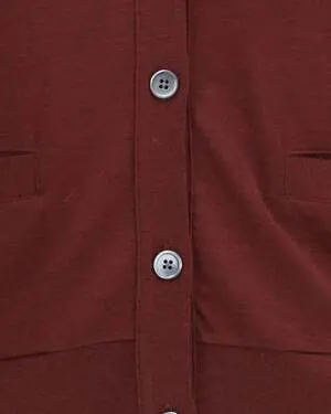 Thom Browne V-neck Merino Wool Cardigan