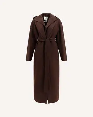 Max Mara Olmo Coat In Virgin Wool