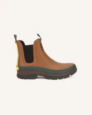Barbour X Paul Smith Chelsea Boots - Brown