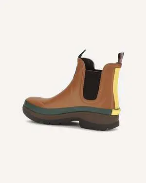 Barbour X Paul Smith Chelsea Boots - Brown