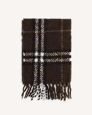Burberry Alpaca And Wool-blend Scarf