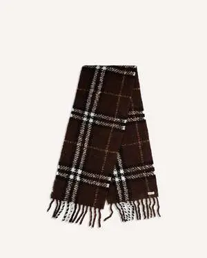 Burberry Alpaca And Wool-blend Scarf