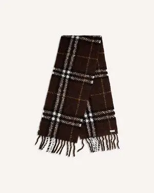 Burberry Alpaca And Wool-blend Scarf