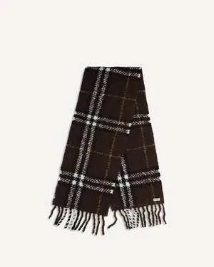 Burberry Alpaca And Wool-blend Scarf