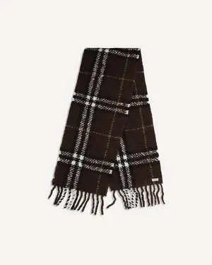 Burberry Alpaca And Wool-blend Scarf