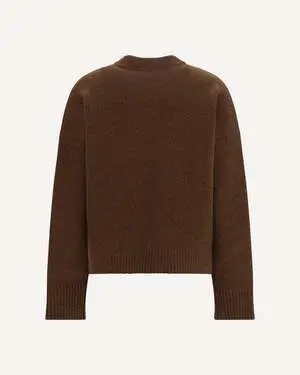 AMI Paris De Coeur Sweater - Brown