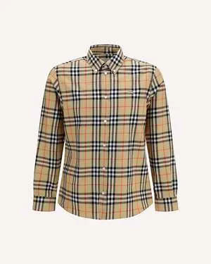 Burberry Check Cotton Shirt Mae